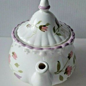 Cardinal Inc | Dining | Cardinal Inc Ceramic Teapot Pink Lavender ...